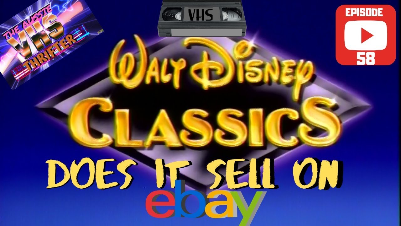 DISNEY VHS does it sell on EBAY