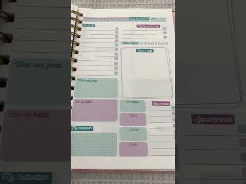 Affordable planner from Amazon | Beautiful planner