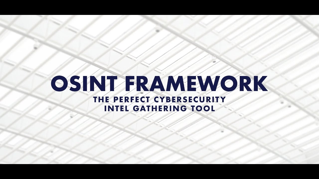 OSINT Framework | How to Use OSINT framework