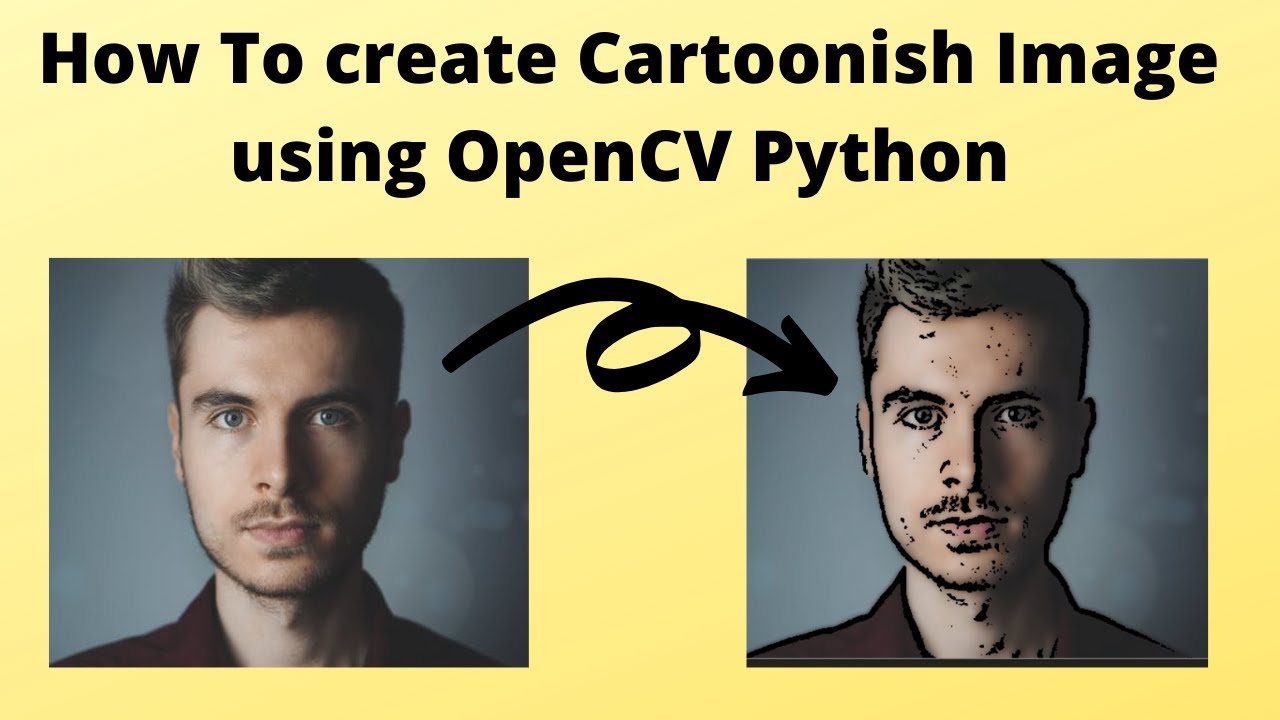 How To Convert Image Into Cartoonish Image Using Python