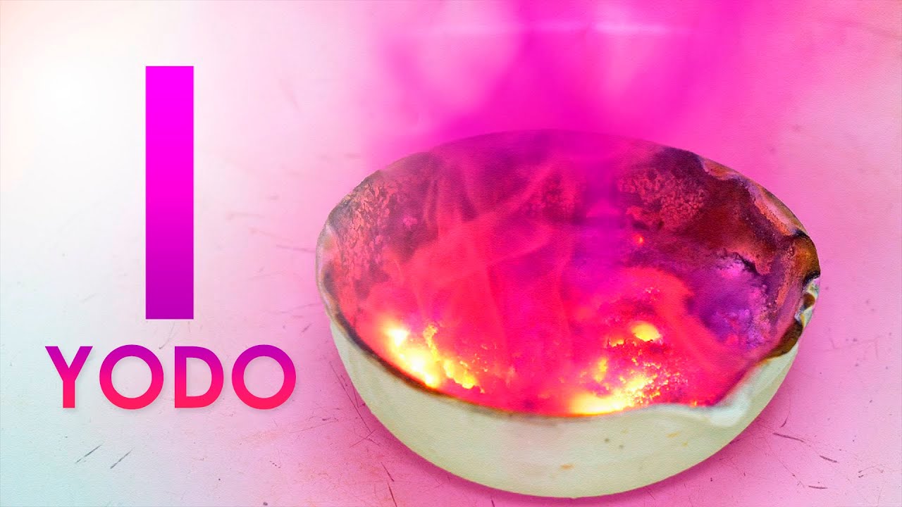 Iodine - The most colorful element on Earth!