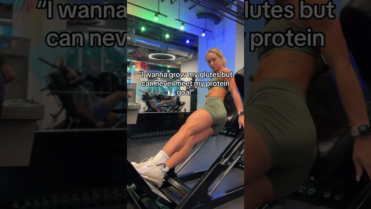 PROTEIN CHEAT SHEET TO 10X GLUTE GROWTH (full workout program in b!0) #motivation #glutesworkout