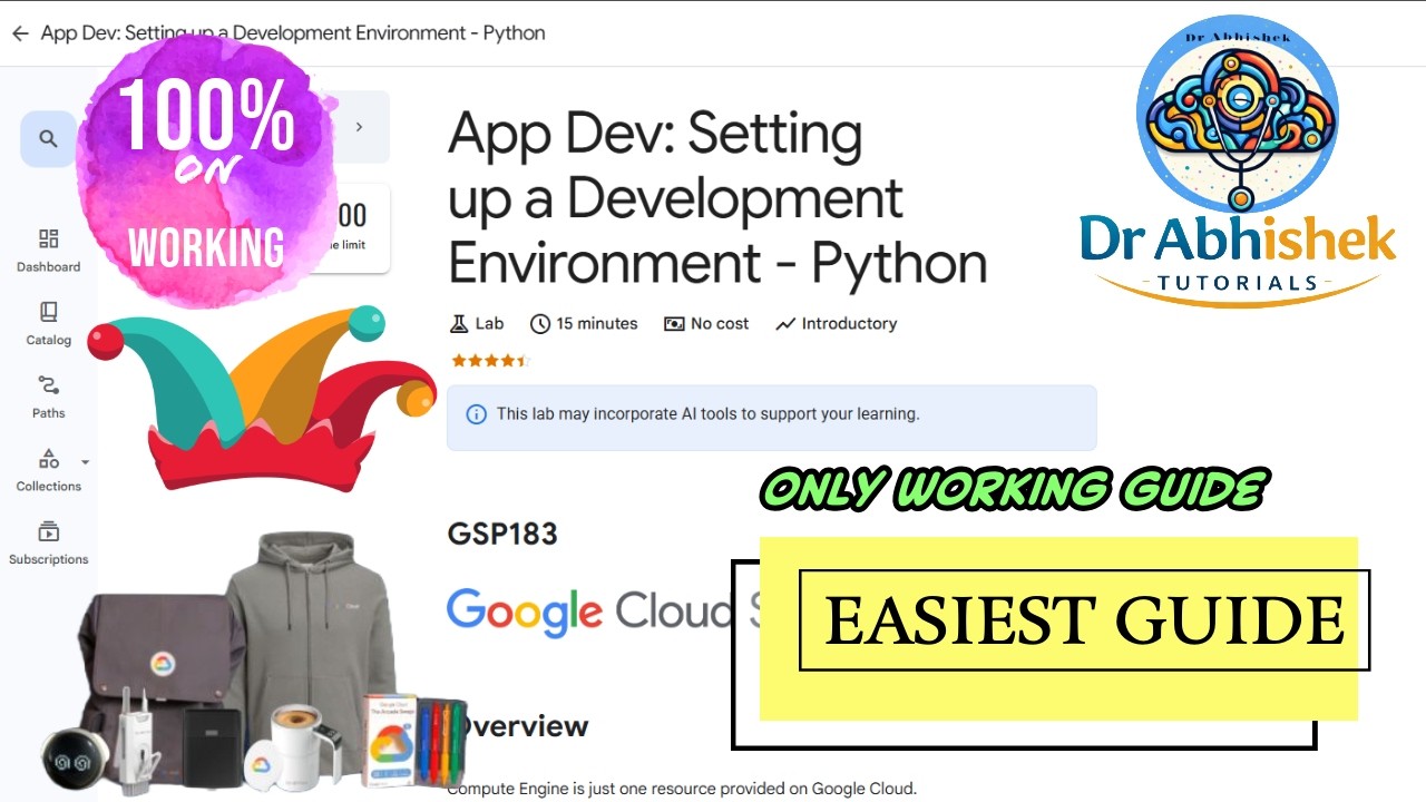 App Dev: Setting up a Development Environment - Python #GSP183 #qwiklabsarcade2026
