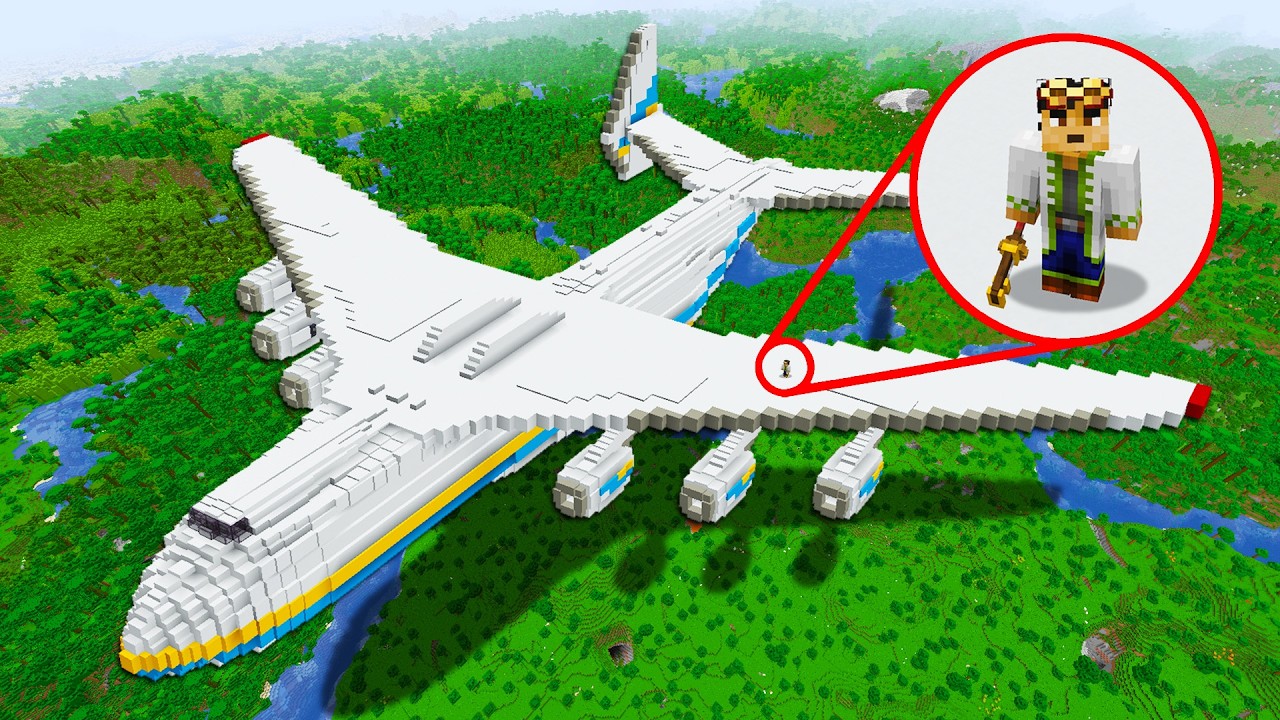I Made the BIGGEST Working Plane EVER with Create!