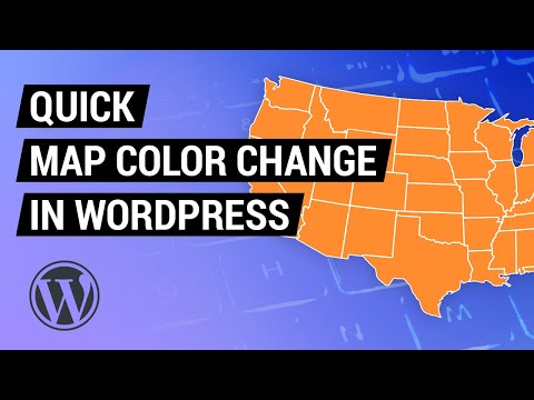 How to Change the Color of a Map in a Minute