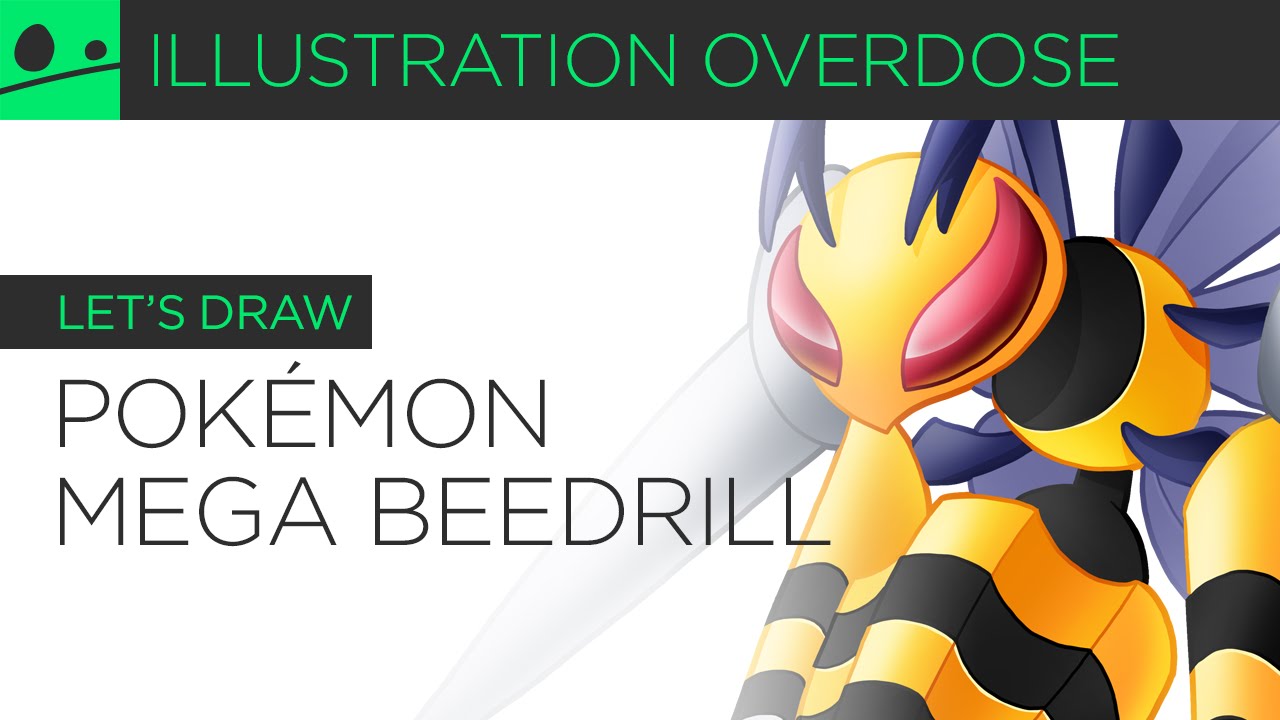 Let's Draw Pokemon 015M - Mega Beedrill