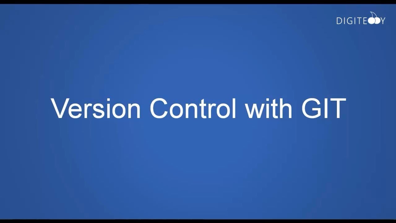 Digiterry - Version Control with GIT