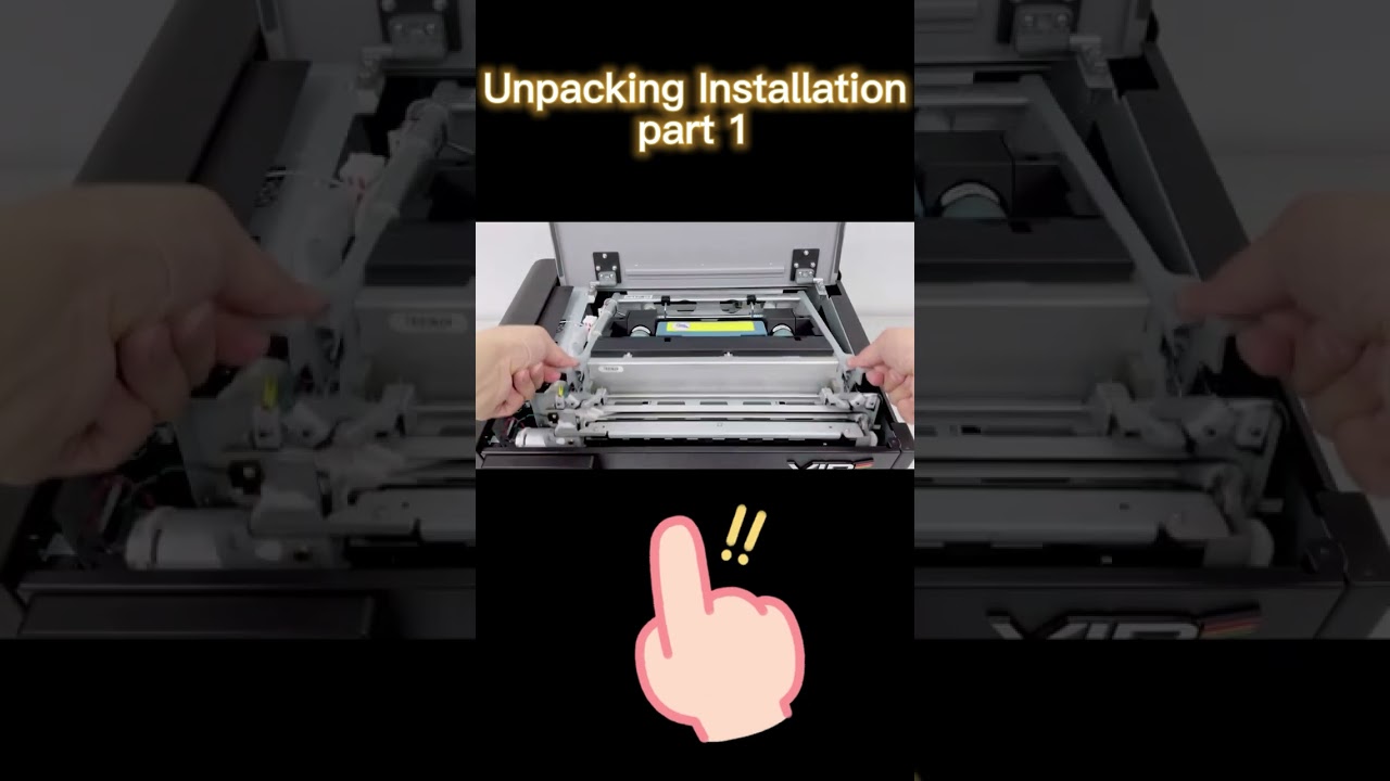 Digital Printer Installation Tutorial!