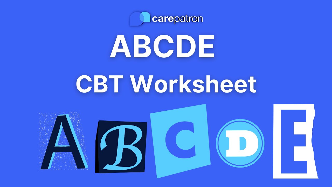 ABCDE CBT Worksheet