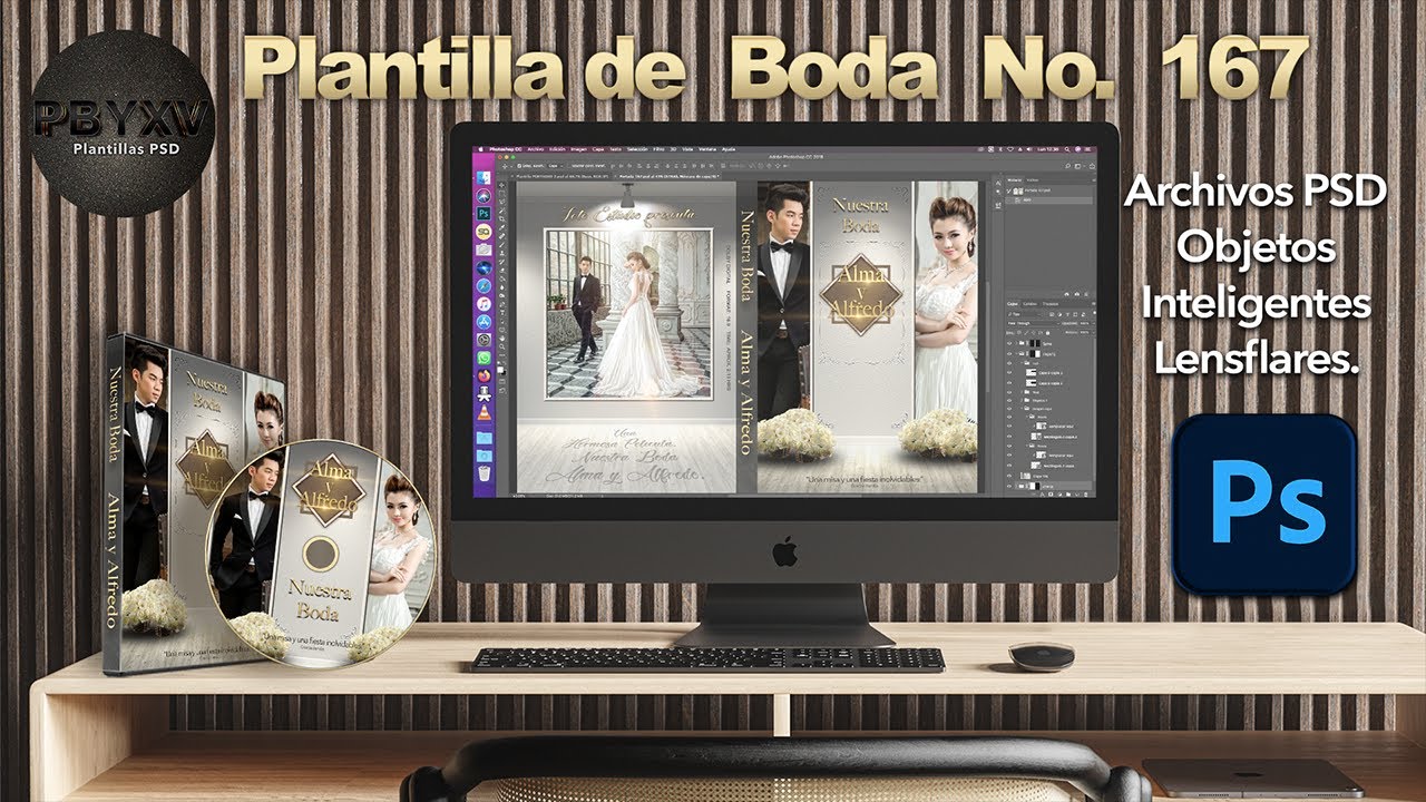 Plantilla PSD de Boda 167