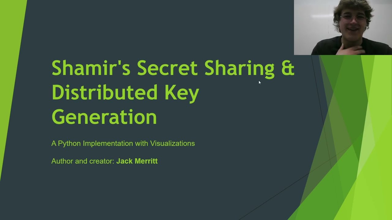 Shamir's Secret Sharing & Distributed Key Generation