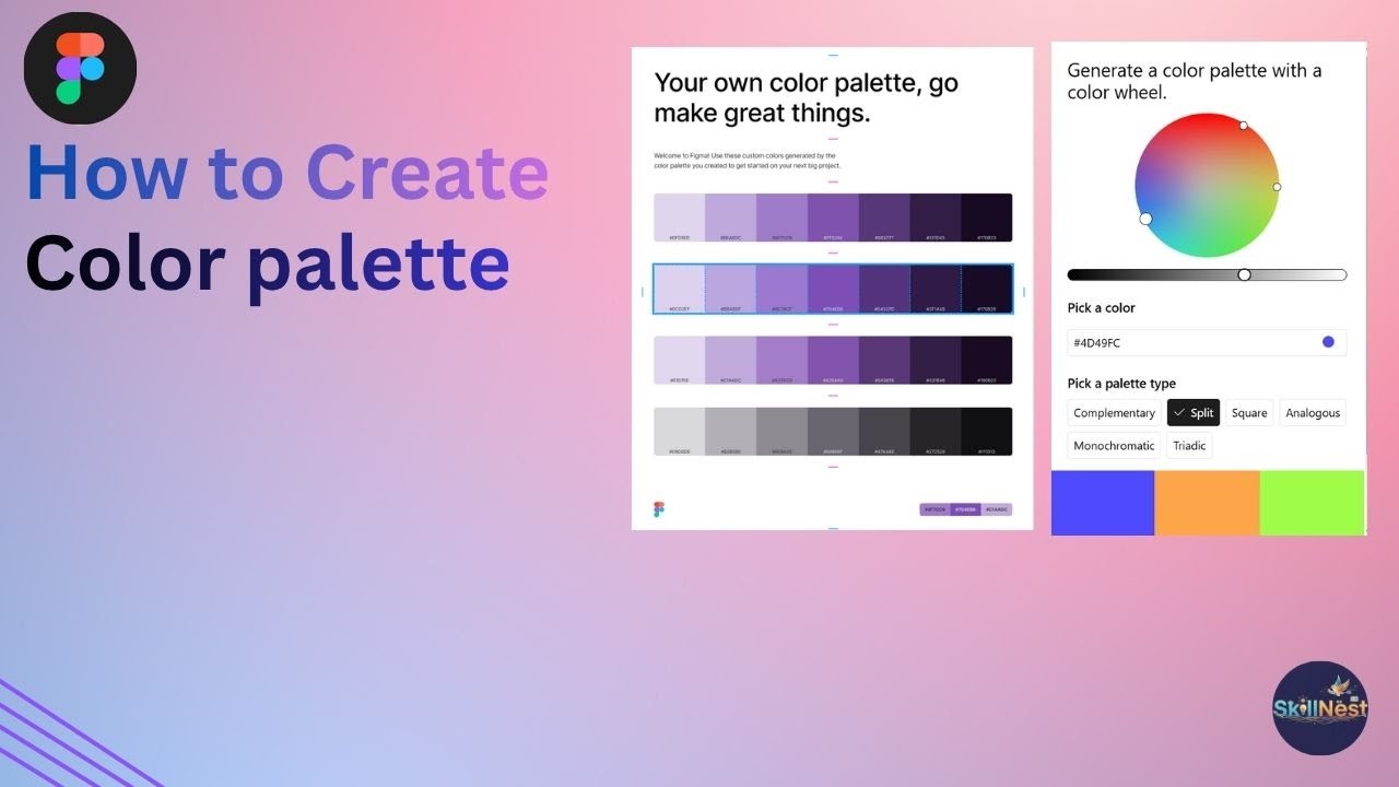 How to Generate a Color Palette in Figma | Step-by-Step Tutorial