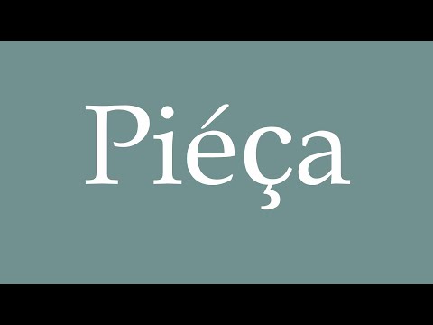 How to Pronounce ''Piéça'' (Piece) Correctly in French