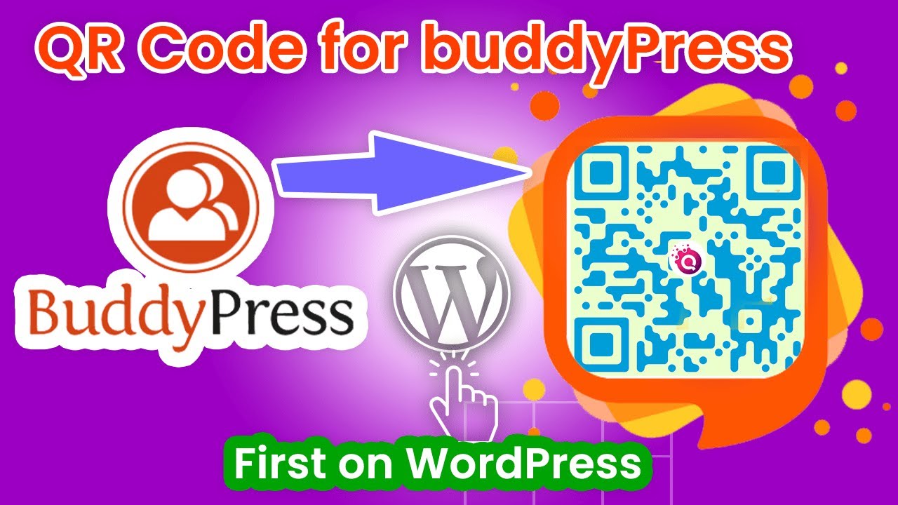 BuddyPress QR code - WordPress QR Code generator plugin