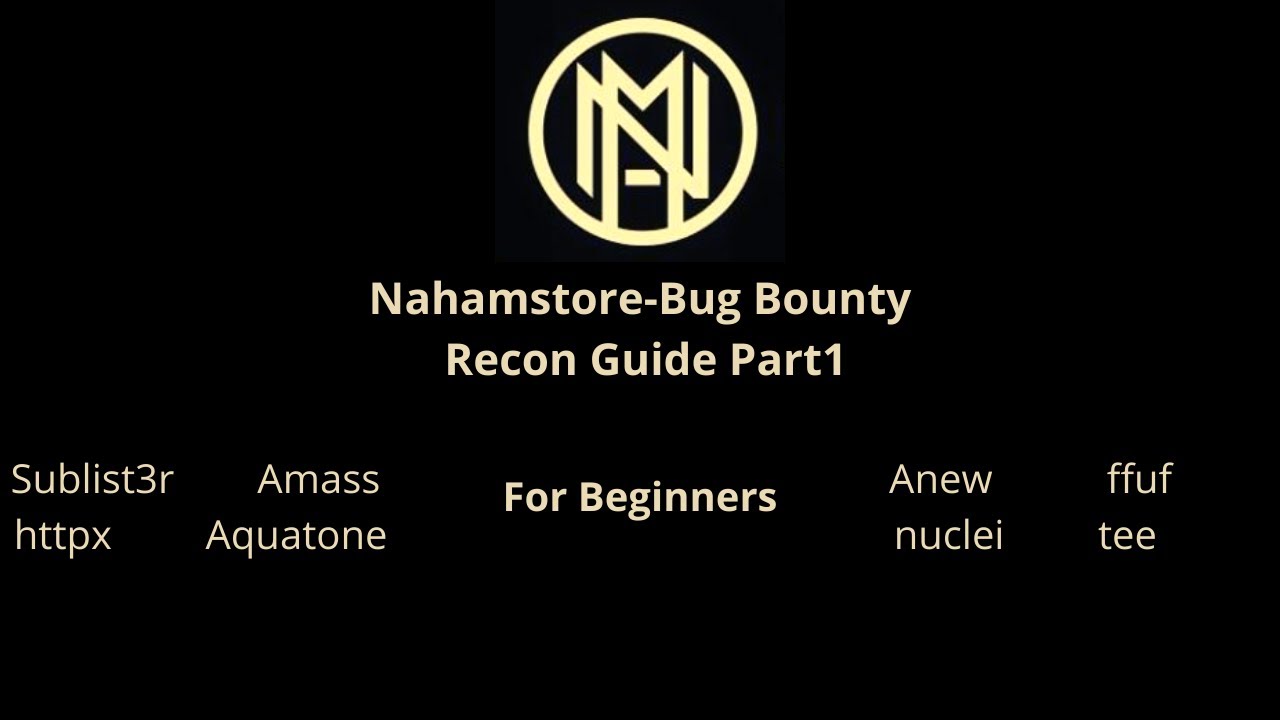 TryHackMe-Nahamstore Bug Bounty Recon Part 1