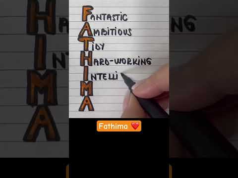 Meaning of the name FATHIMA #meaning #name #fathima