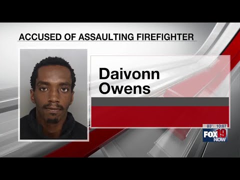 Man arrested, accused of assaulting a firefighter, records show