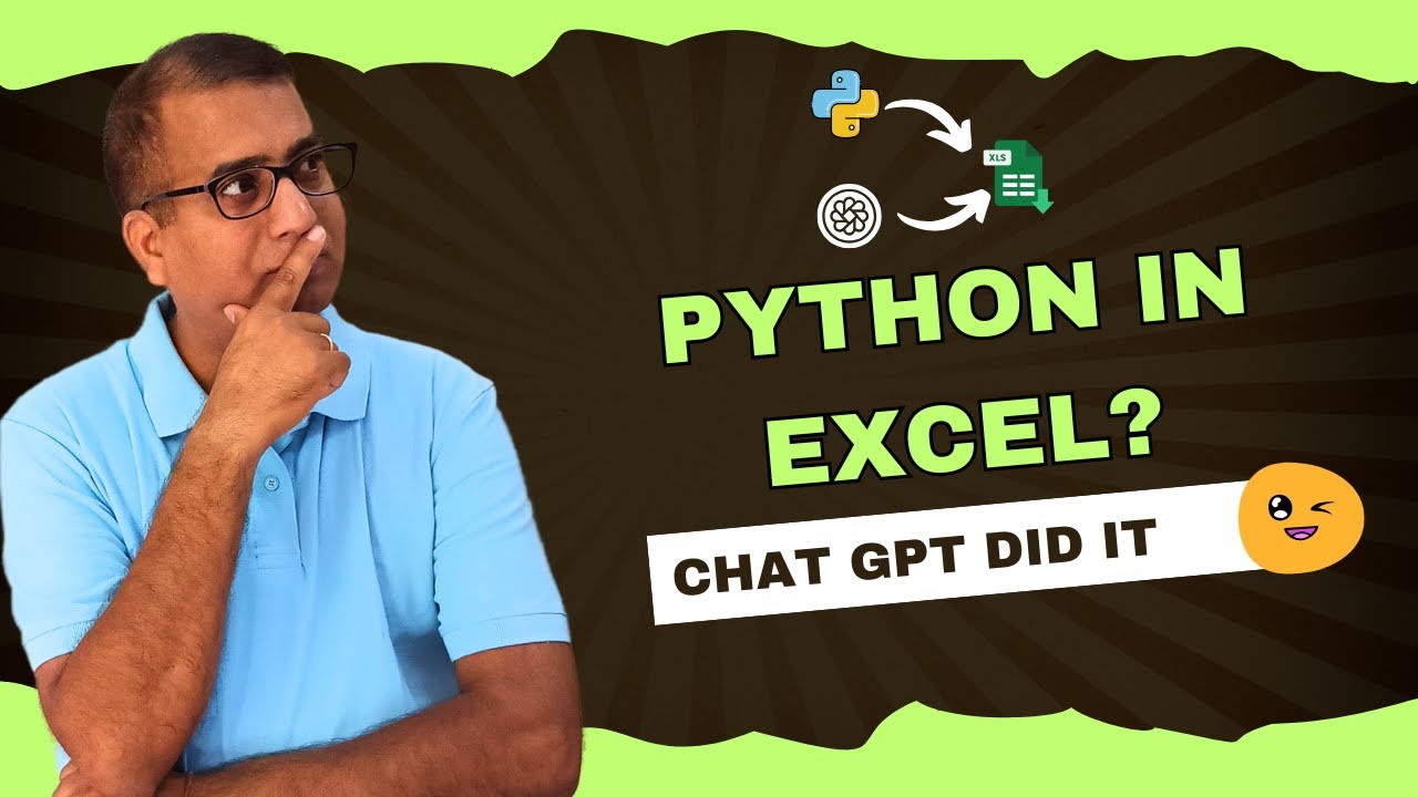 Create Excel Python Functions Using ChatGPT — No Coding Needed! (Data Cleaning Example)