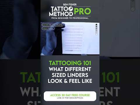 Tattoo 101 - What Different Lining Needles Look & Feel Like