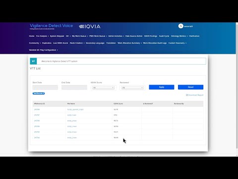 IQVIA Vigilance Detect Voice