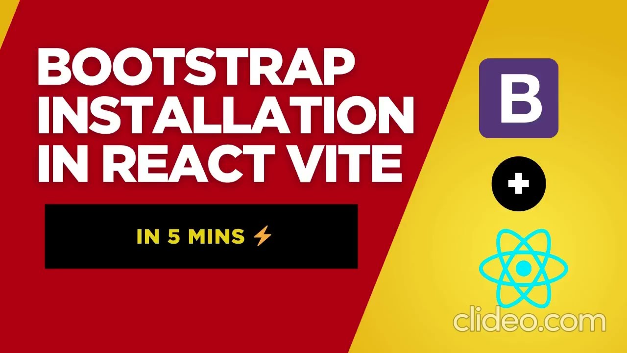 React + Vite + Bootstrap Setup in Under 5 Minutes 🔥
