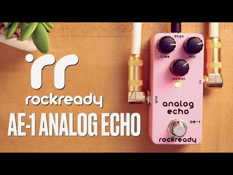 Rockready Ae 1 Analog Echo Pedal Reverb