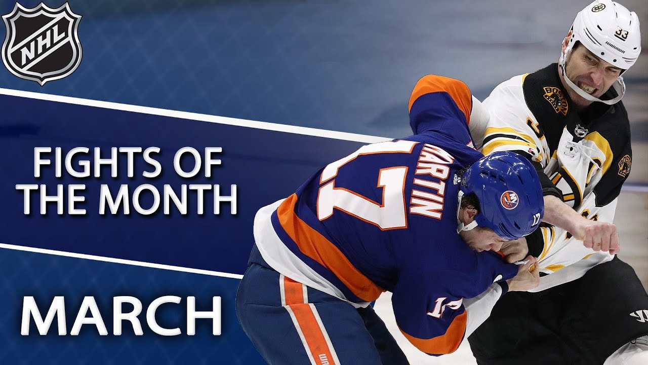 Best NHL fights of March 2019 | NHL | NBC Sports