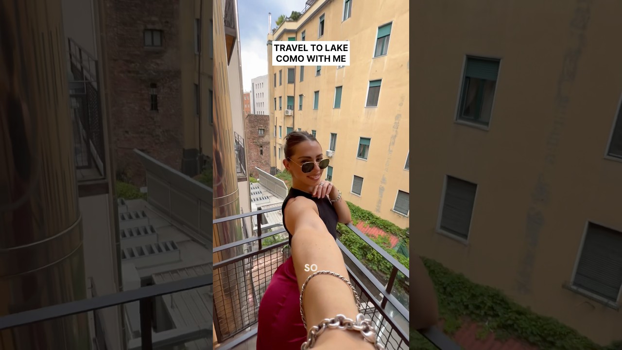 Travel To Lake Como With Me