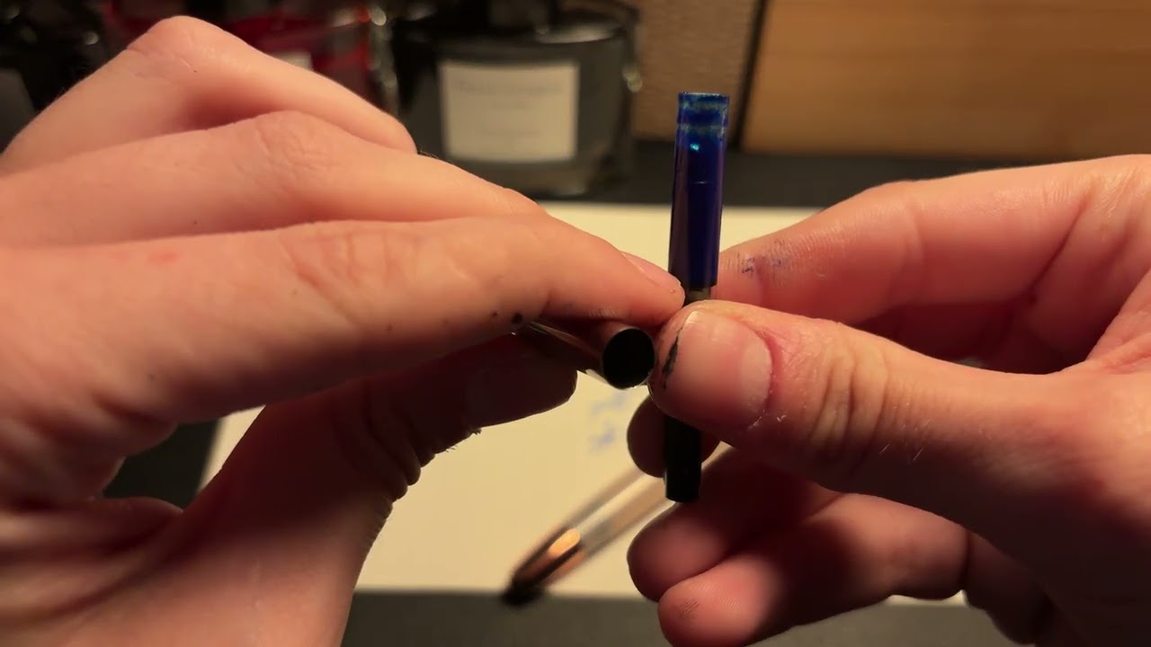 jinhao 20 nib drying out… FIXED!!