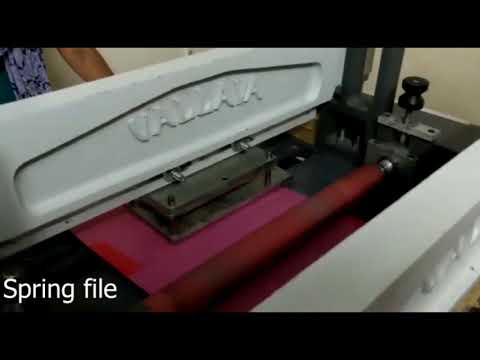 Vallava Graphic Machinery, Mumbai - Manufacturer of File Making Machines and Grooving Machine