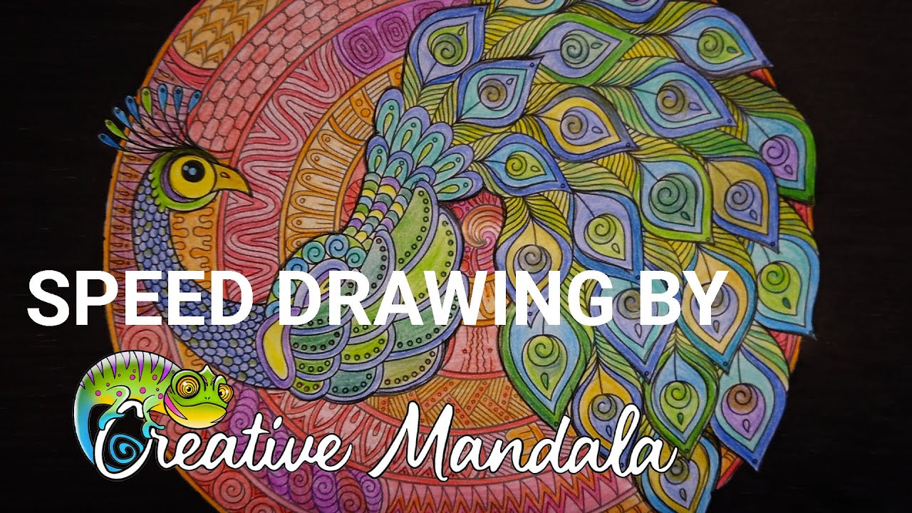 100 Animals by Creative Mandala - Speed Drawing