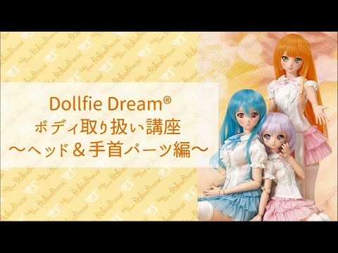 DDH-28 28號頭-開眼 (肌色可選) - 聯合美 Dollfie Dream ® Friend Shop