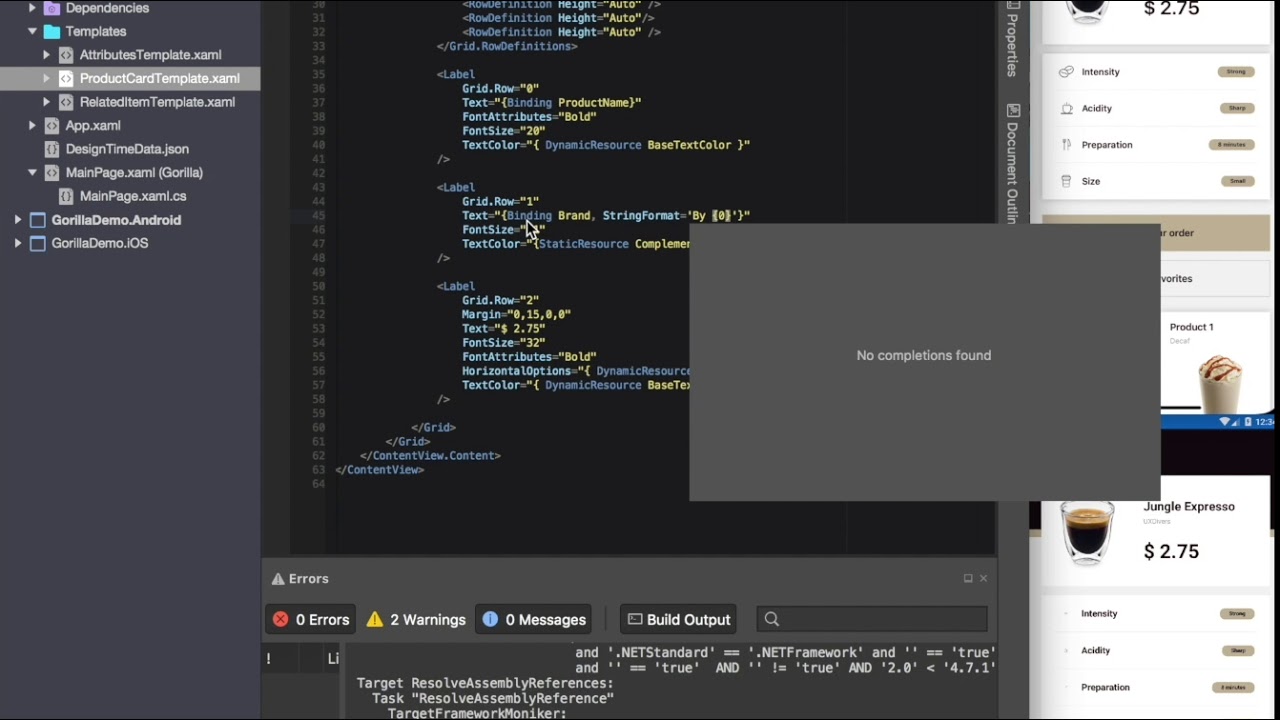 Adding some Bindings