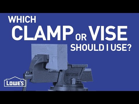 Clamp or Vise? | DIY Basics