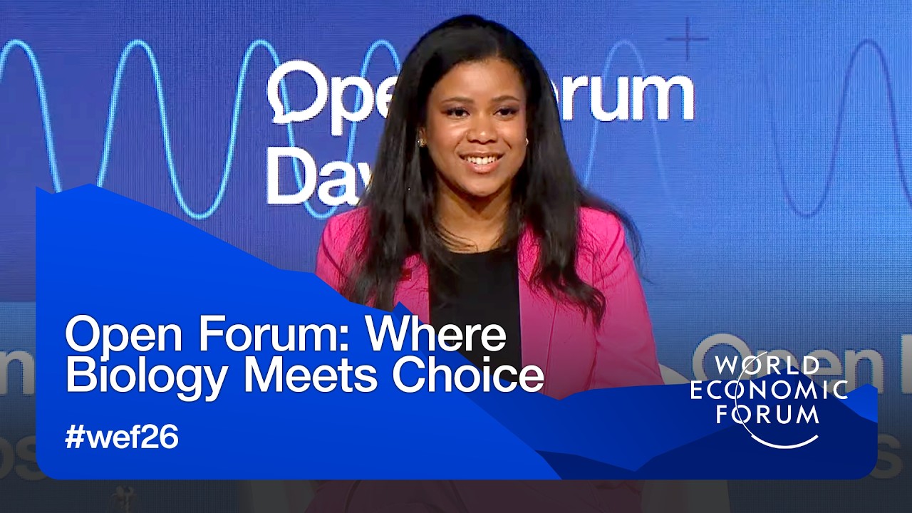 Open Forum: Where Biology Meets Choice | World Economic Forum Annual Meeting 2026