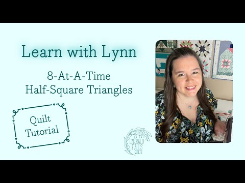 8-at-a-time Half-square Triangles