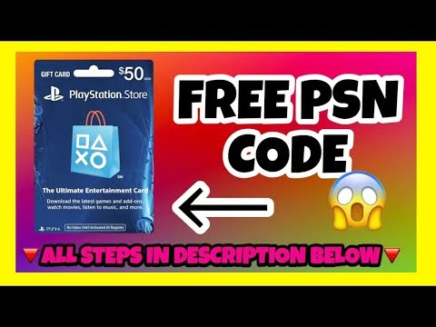 psn code - free psn codes - how to get free psn codes - free code psn - working 2018