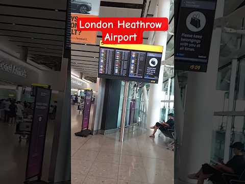 London Heathrow Airport #london #heathrow #airport #international #conference #travel #hyderabad