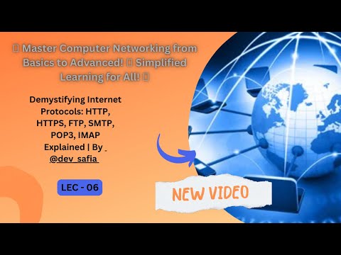Demystifying Internet Protocols: HTTP, HTTPS, FTP, SMTP, POP3, IMAP Explained | By @dev_safia