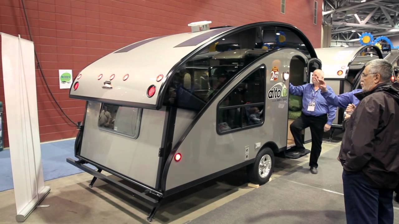 Modular Camping Trailer Built on Aircraft Design Weighs Less than a Ton ...
