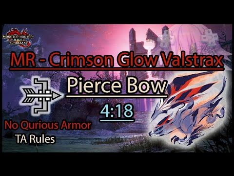 Steam Community :: Video :: [MHR SUNBREAK] MR - Valstrax VS Pierce Bow ...