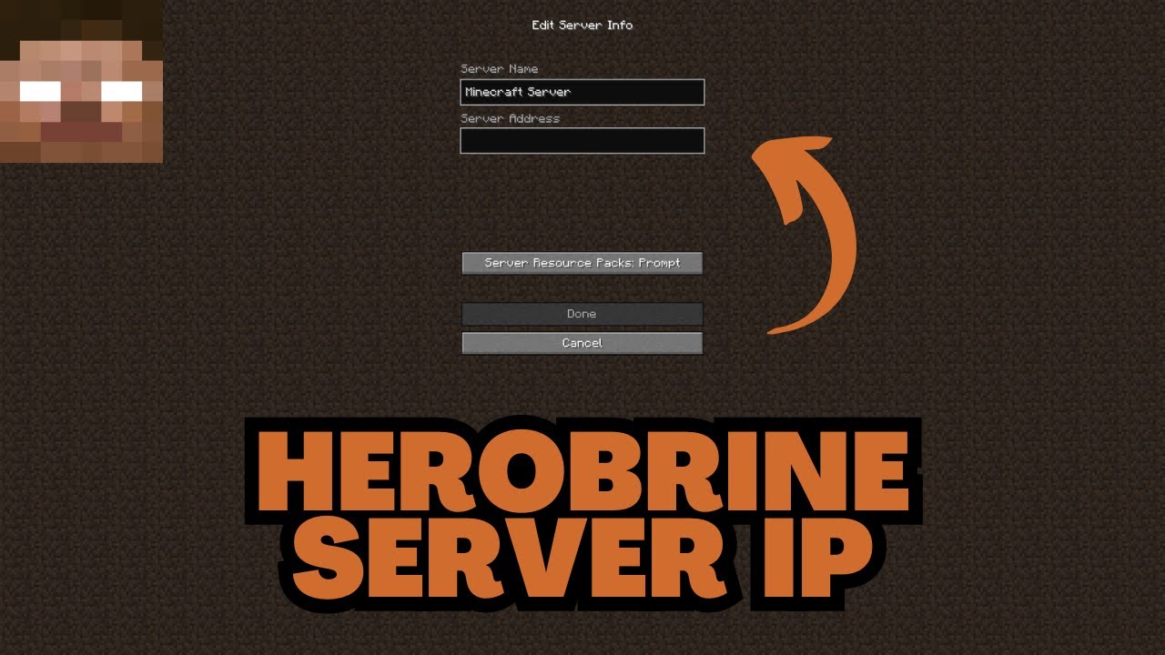 Minecraft Herobrine Server IP 2025