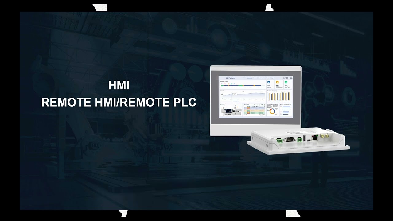 Remote HMI and Remote PLC
