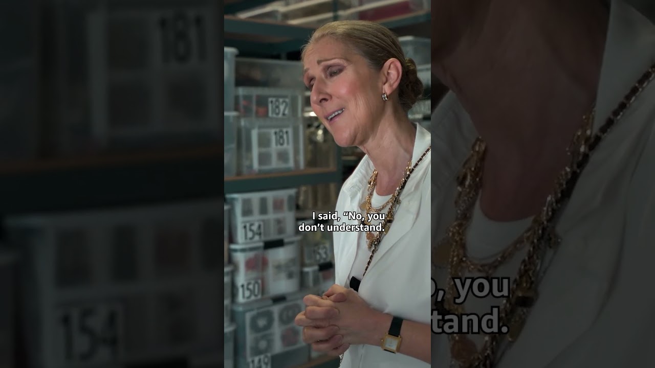 The shoe doesn’t walk Celine… Celine walks the shoe. I Am: Celine Dion