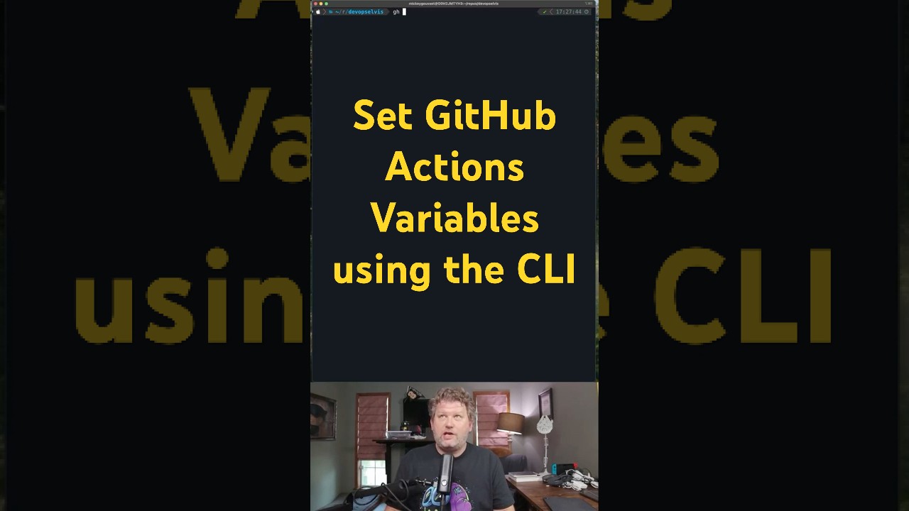 Set a GitHub Actions variable using the GitHub CLI #github #cli #githubcli #githubactions #actions