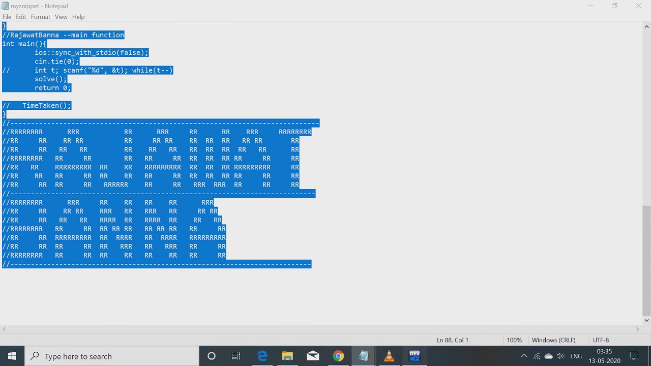 How to create a template on Dev C++ for Competitive Programming and save your precious time in ...