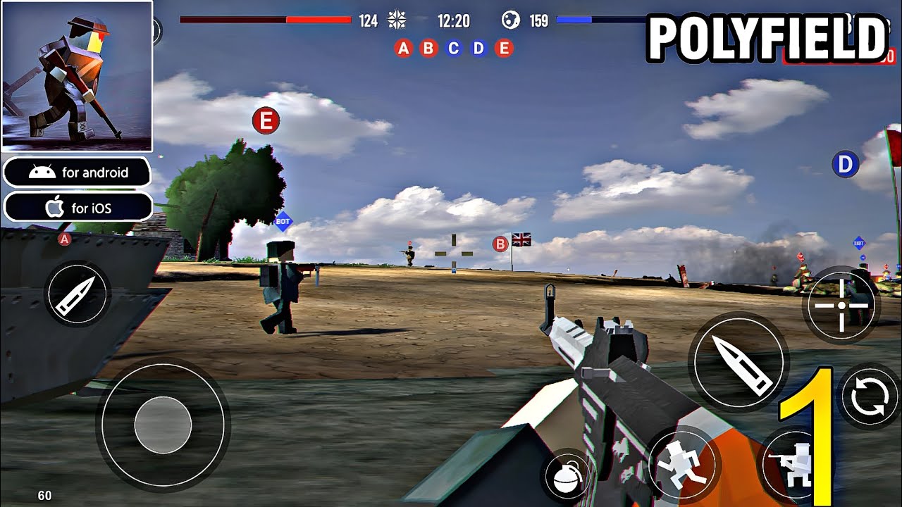 Polyfield Gameplay Walkthrough  (Part 1) | iOS / Android