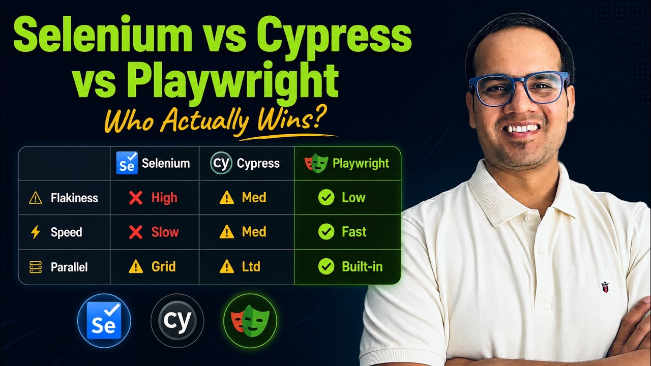 Selenium vs Cypress vs Playwright — I Compared Every Feature So You Don't Have To