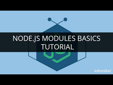 Learn Node js Modules | Node js Module exports | Node js Tutorial | Edureka - Mind Luster