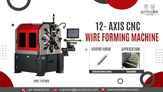 Autolink 12 Axis Camless CNC Automatic Wire Spring Forming Machine WF ...